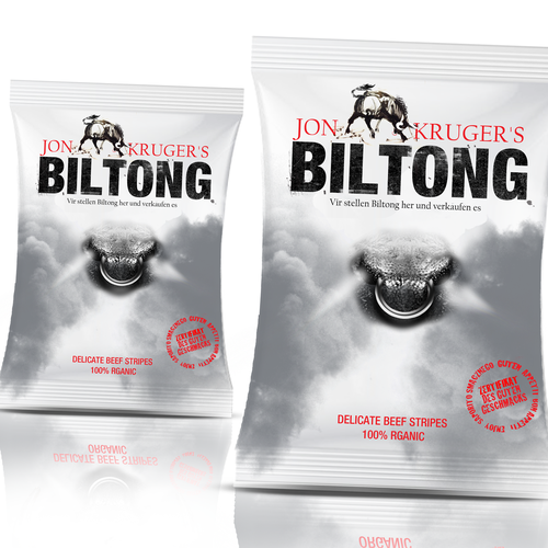 JON KRUGER´S Biltong - PRODUCT LABEL WANTED | Product label contest