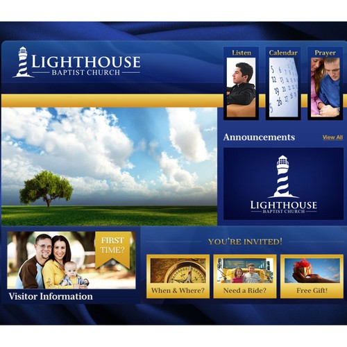 High Quality Logo Needed for Lighthouse Baptist Church Web Site | Logo ...