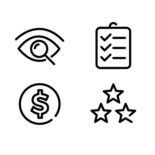 Purchase funnel icons | Illustration or graphics contest