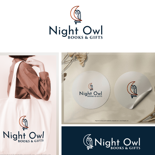 Designs | Design an inviting modern brand identity for a new independent bookshop. | Logo ...