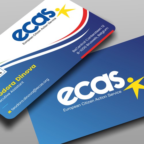 Designs | Design a classy business card for a Brussels-based EU-focused ...