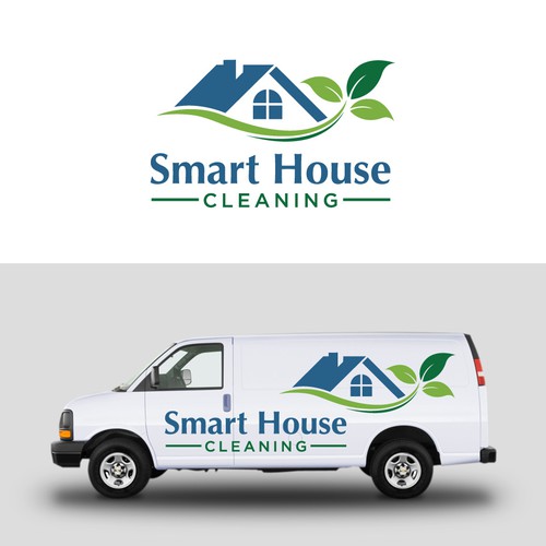 Create a sophisticated and attractive logo for Smart House Cleaning ...
