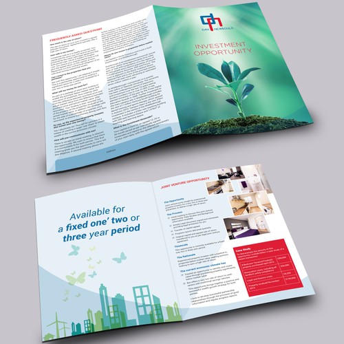 Investment brochure design | Brochure contest