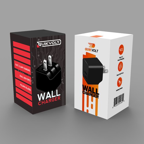 Design a Cool, Eye-catching Package for a Wall Charger | Product ...
