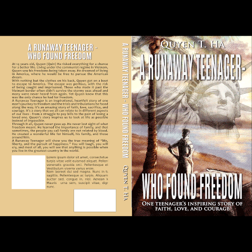 Designs | Cover for inspirational story of one man’s journey to freedom ...