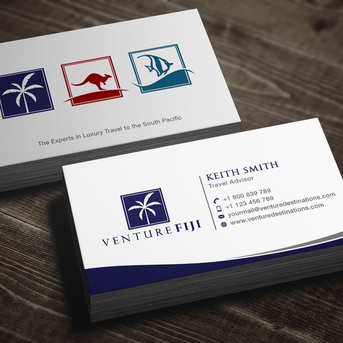Design a Business Card for a Luxury Travel Brand (logos provided ...