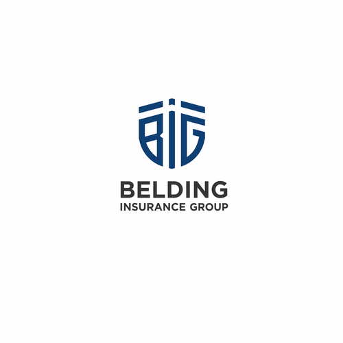 Designs | Simple logo w/ shield and letters "BIG" for insurance group ...