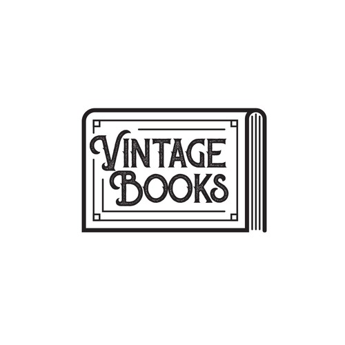 Designs | Discover the Timeless Charm of Vintage Books | Logo design ...