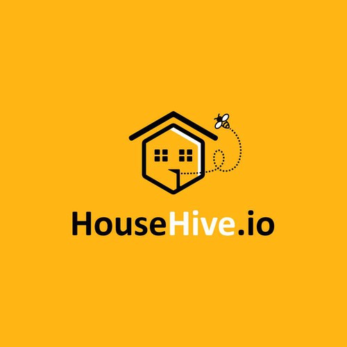 Designs | Playful beehive logo that incorporates a house used for a ...