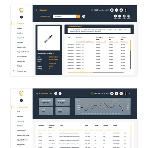 Designs | Member's area User Interface re-design & modernization for ...