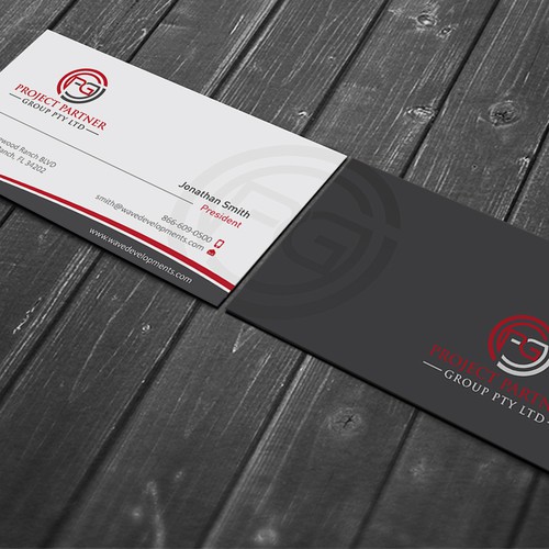 Build a high end project managers buisness card | Business card contest