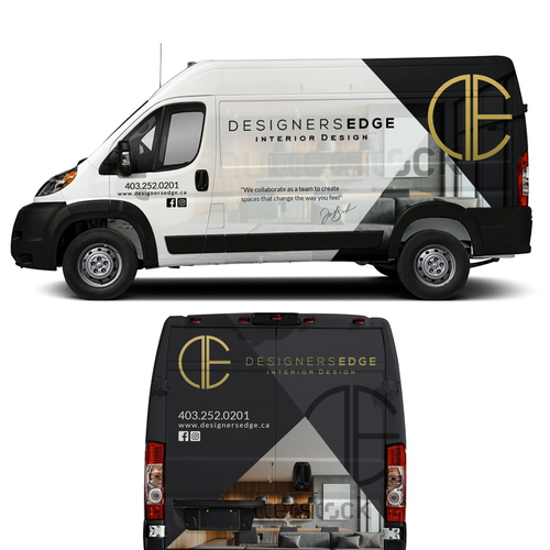 Designs | Creative Van Wrap for Interior Design Firm (Lots of info in ...