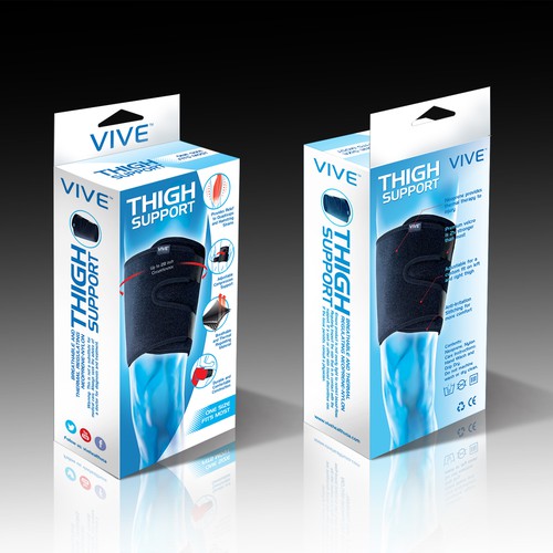 Health Brace/Support Packing Design | Product packaging contest