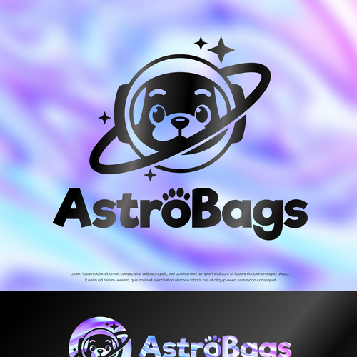 Designs | Futuristic, space-themed logo for dog poop bag | Logo & brand ...