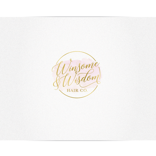 Design a whimsical and classy logo for Winsome & Wisdom Hair Co. | Logo ...