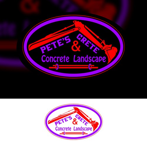 Designs | design a new trendy logo for a concrete and landscaping ...