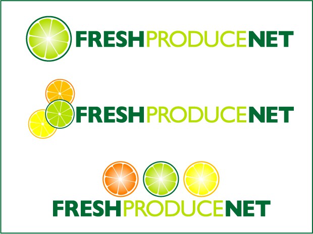 Fresh Produce Net - Logo for web & print | Logo design contest