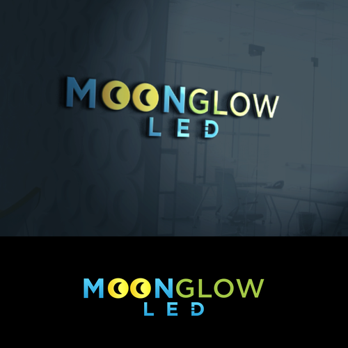 MoonGlow LED Logo Design | Logo design contest