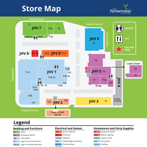 Redesign Our Shopping Centre Directory Map | Other business or ...