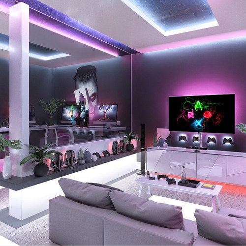 Designs | Looking for 3D gaming room design | 3D contest