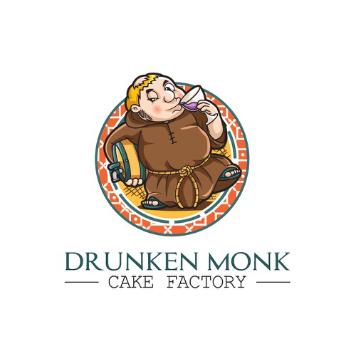 Designs | Create a logo illustration of a drunken monk for the Drunken ...
