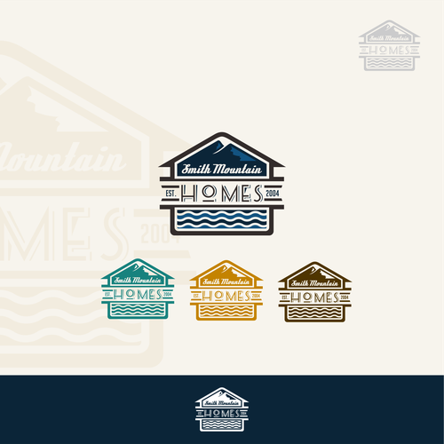 Designs | Logo for Smith Mountain Homes (LAKEFRONT Real Estate) | Logo ...