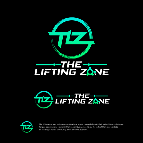 Designs | The Lifting Zone LOGO | Logo & brand guide contest