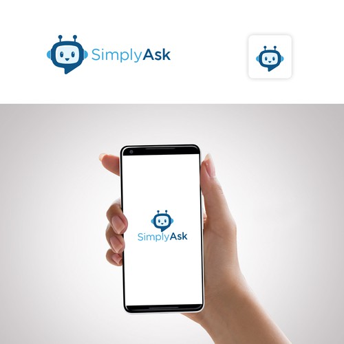 Designs | Logo design for SimplyAsk - A conversational AI platform ...