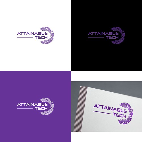 Designs | Attainable Tech Logo Design | Logo design contest
