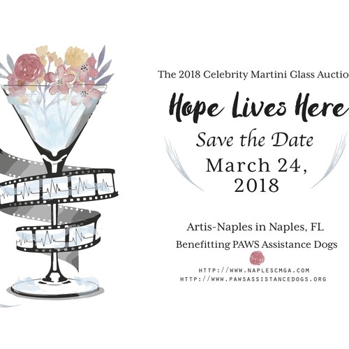 Save the Date card for Charity Gala | Card or invitation contest