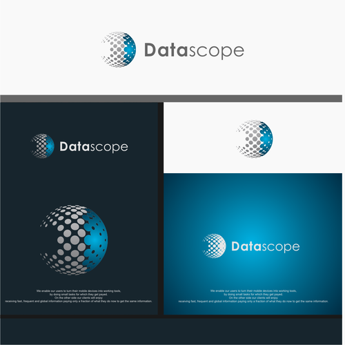 DataScope, making data useful. | Logo & business card contest