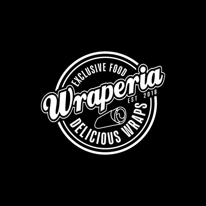 Logo for a cool fast food franchise (wraps) | Logo design contest