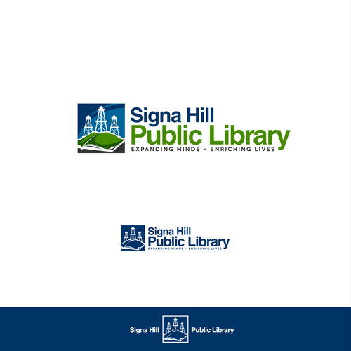 Create a library logo for a new contemporary and modern building | Logo ...