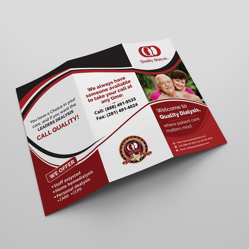 Healthcare: Dialysis | Brochure contest