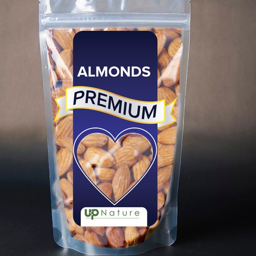 Label For Almonds Product | Product label contest