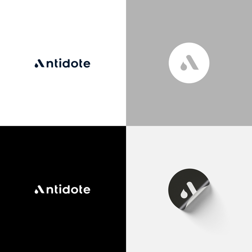 Designs | Minimalist B2B Company Logo for "Antidote" | Logo & brand ...