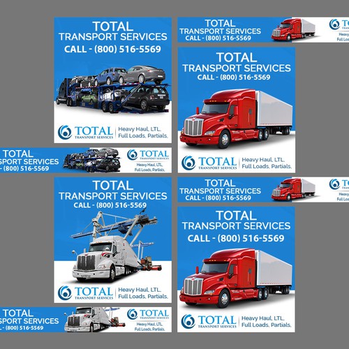 Banner Ad for Freight Transport Website | Banner ad contest