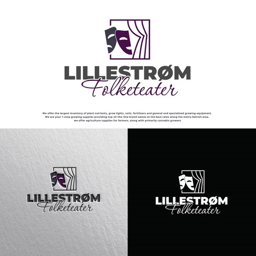 Designs | Largest Community Theater in Lillestrøm | Logo design contest