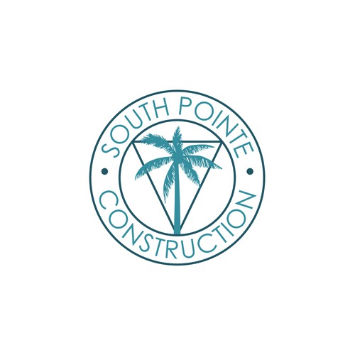 South Pointe Construction Logo | Logo design contest