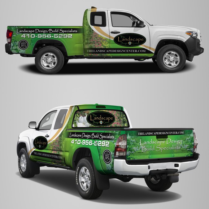 Bright, Clean, Elegant Wrap for an established Landscape Design/Build ...