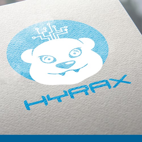 Adorn the Hyrax software with a logo featuring the noble, silly hyrax ...