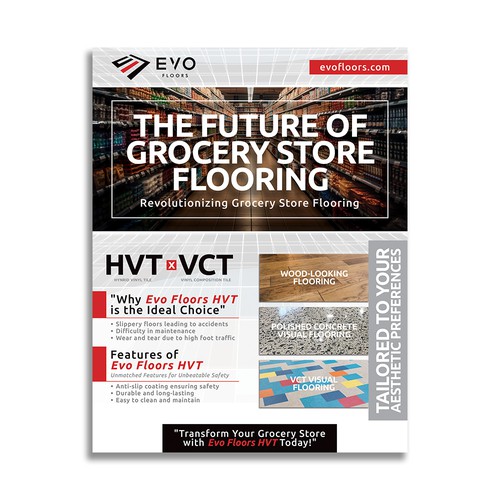 Designs | Grocery Store Flooring Flyer | Postcard, flyer or print contest