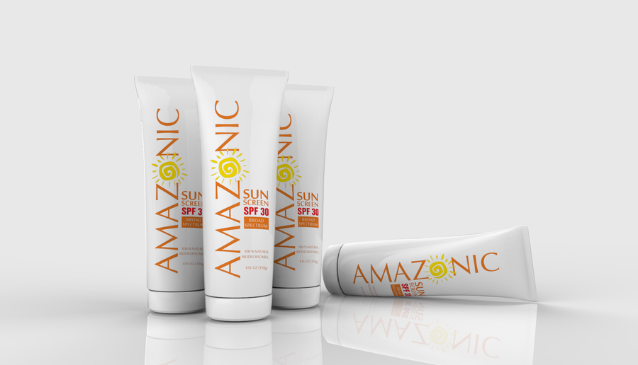 Create a Natural SPF 30 Sunscreen label, to impress | Product label contest