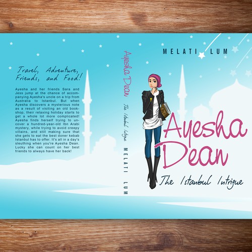 Create a girly/teenage/chicklit bookcover design for Melby Rose ...
