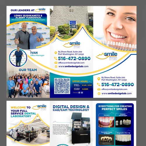 Designs | Dental Lab Brochure | Brochure contest