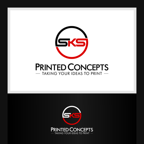 logo for SKS Printed Concepts | Logo design contest