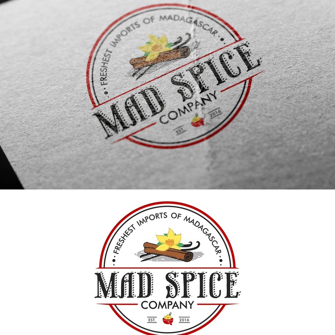 Mad Spice Co. Logo Design | Logo design contest