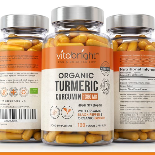 Designs | Minimalist Supplement Label | Other design contest