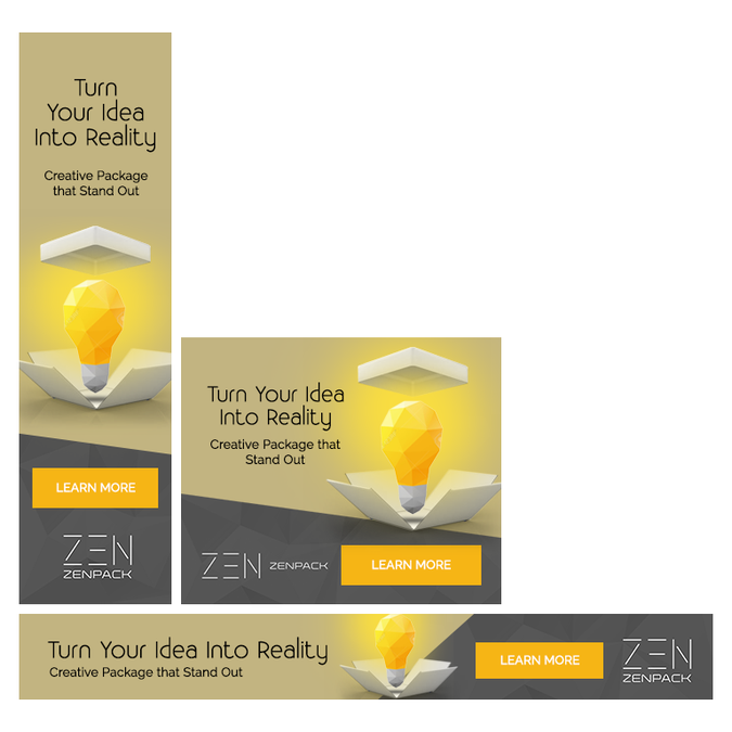 Packaging Design & Production Firm Banner Ads Contest | Banner ad contest