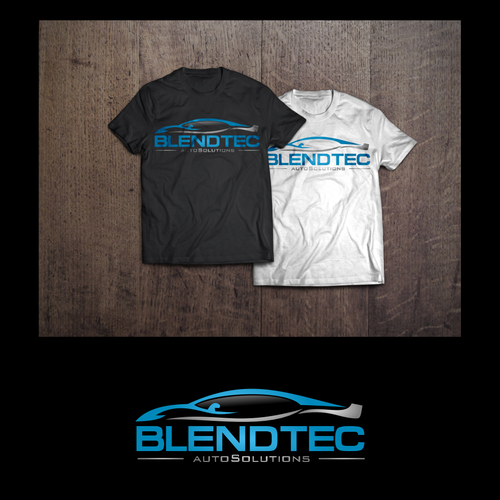 Create a shiny new look for BlendTec Auto Solutions! | Logo design contest
